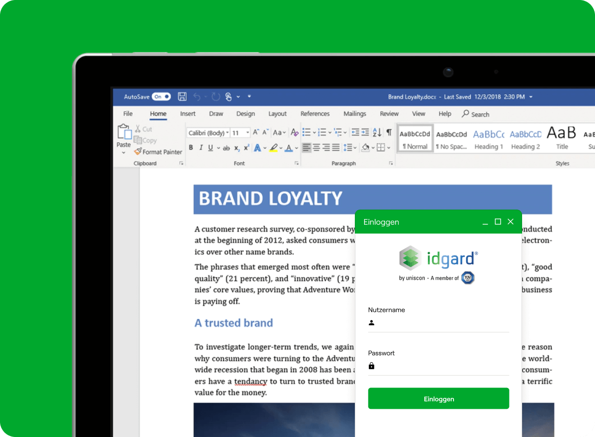 Seamless integration of idgard into your workflows