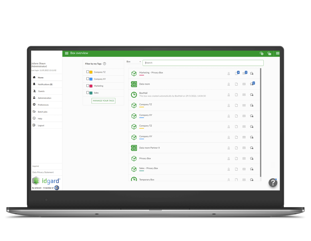 Seamless integration of idgard into your workflows